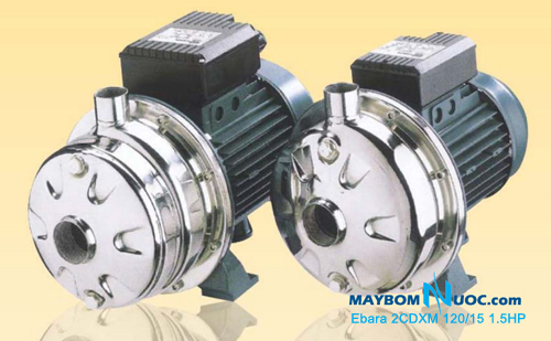 Máy bơm ly tâm 2 tầng cánh Ebara 2CDXM 120/15 15HP | Maybom.com